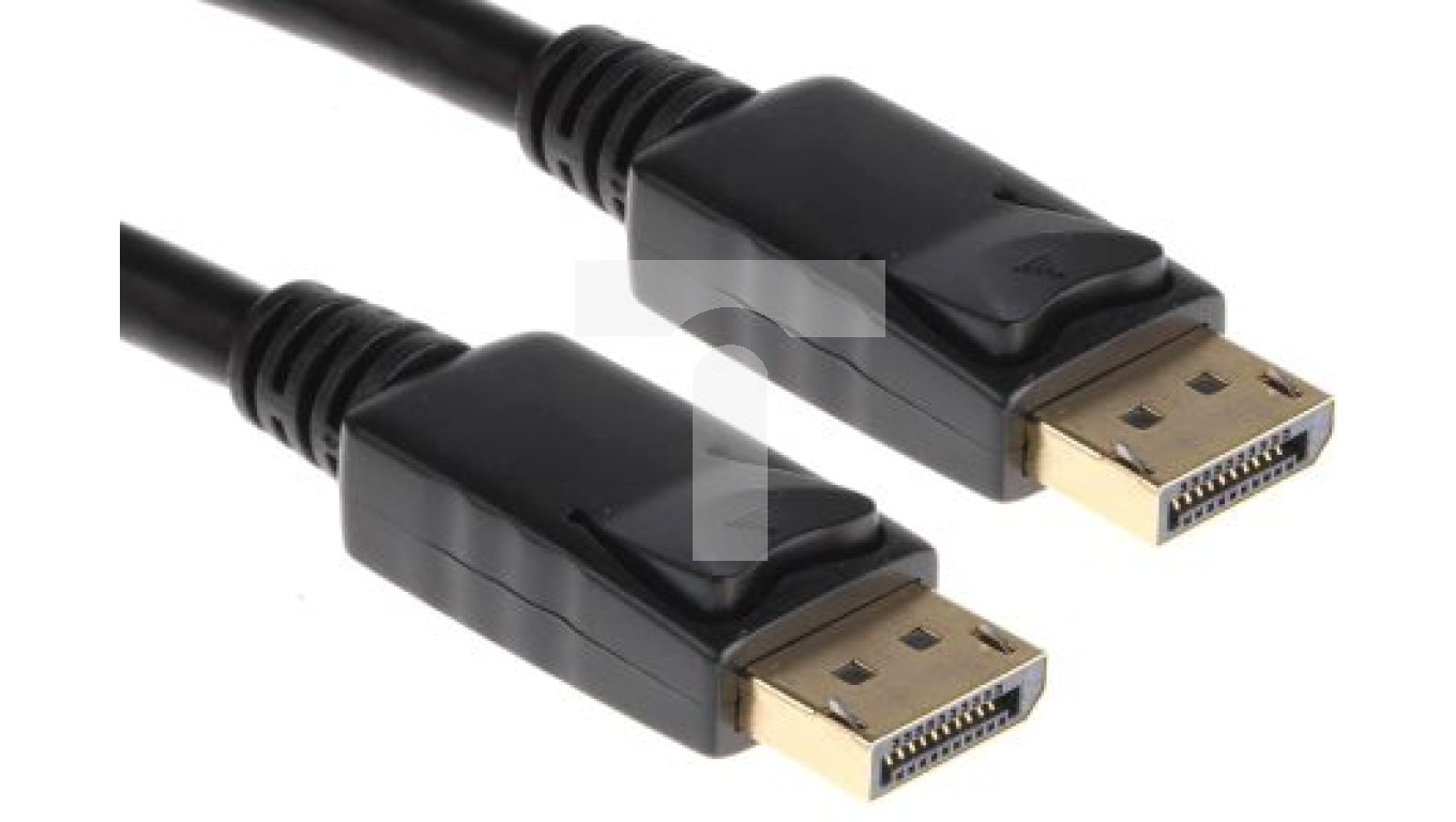 Zespół cyfrowych kabli wideo i monitorowych 5m Męskie DisplayPort to ...