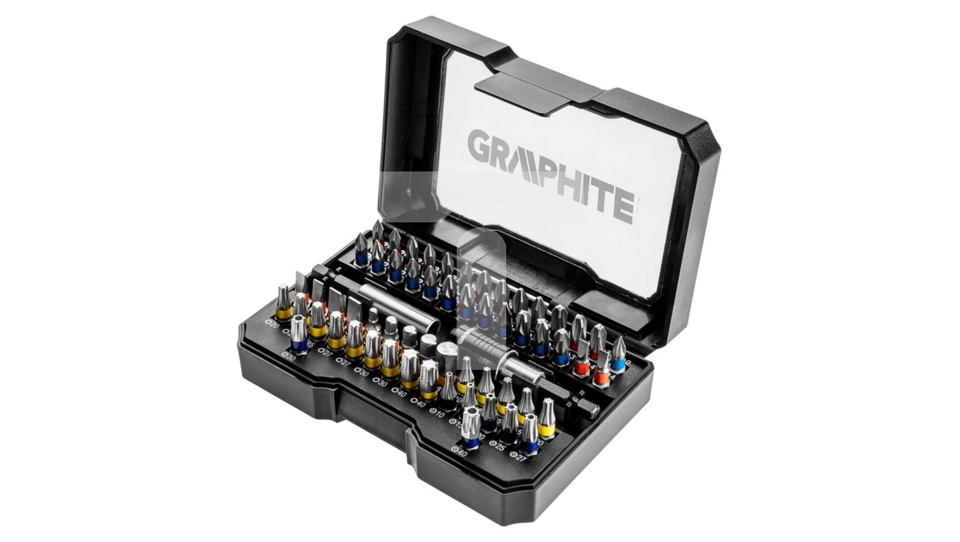 Zestaw bitów, 60 szt. 56H600 – GRAPHITE | TIM SA