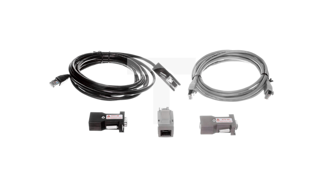 Zestaw kabli ATV PC 2m 1xRJ45/RS232/RS485/SUB-D VW3A8106 – Schneider ...
