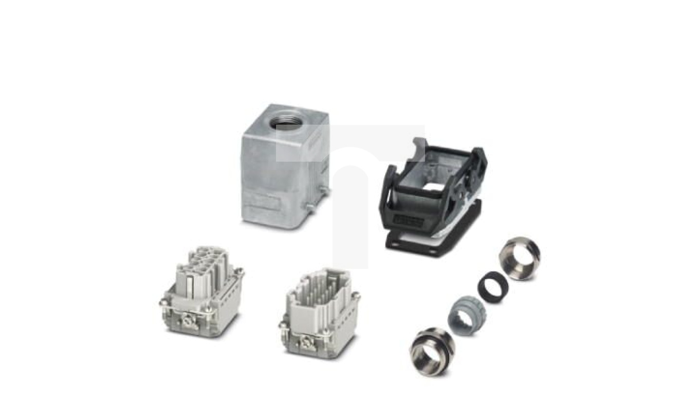 Zestaw łączników wtykowych HC-STA-B10PT-BWD-LT-M25-ELCAL 1416346 ...