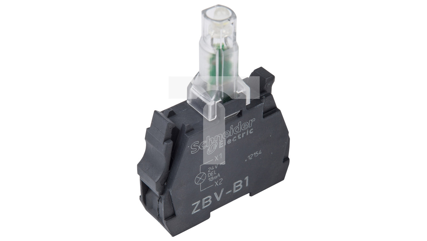 Harmony XB4 Zestaw świetlny Ø22 biały LED 24V (dawniej ZBVB3, ZBVB4 ...