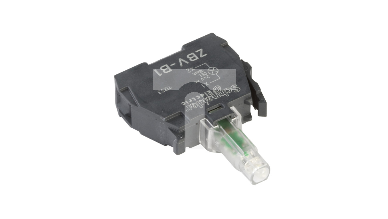 Harmony XB4 Zestaw świetlny Ø22 biały LED 24V (dawniej ZBVB3, ZBVB4 ...