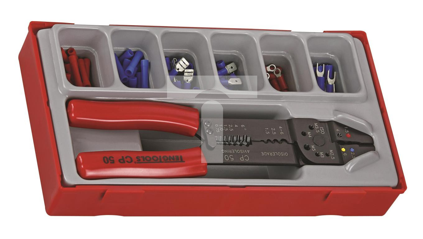 Zestaw szczypiec z konektorami 112 elementów Teng Tools TTCP122 ...