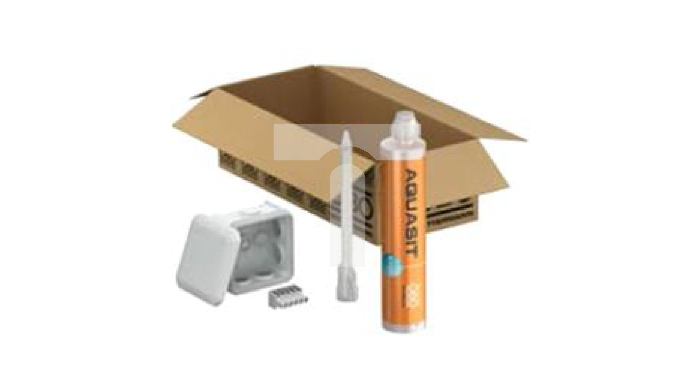 Zestaw uszczelniający /żywica Aquasit 2363010 + puszka odgałęźna T40 ...