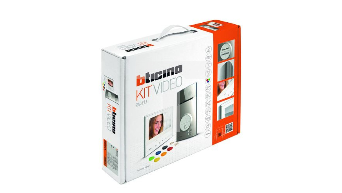 Zestaw videodomofonowy jednorodzinny Bticino AV KIT L3000+300X 13E ...