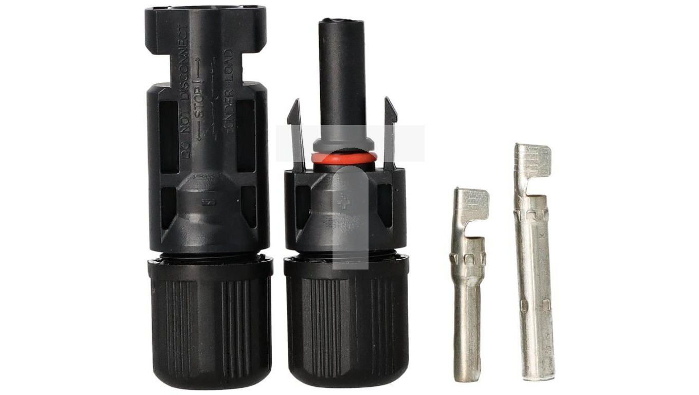 Złącze PV MC4 Wtyk + gniazdo 4-6mm2 – ELPROMET | TIM SA