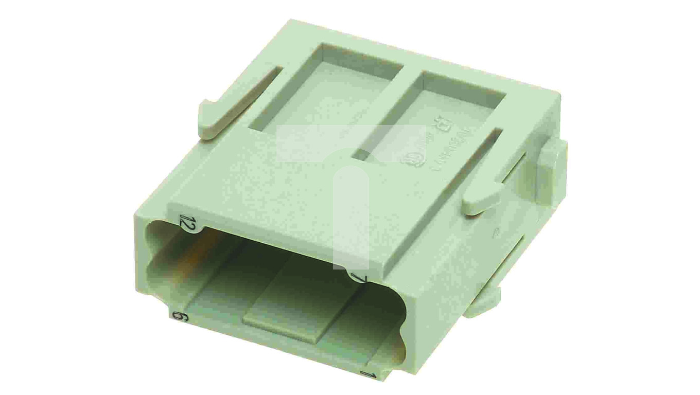 Złącze prostokątne Han męskie 250V 09140123001 – HARTING POLSKA SP. Z O ...