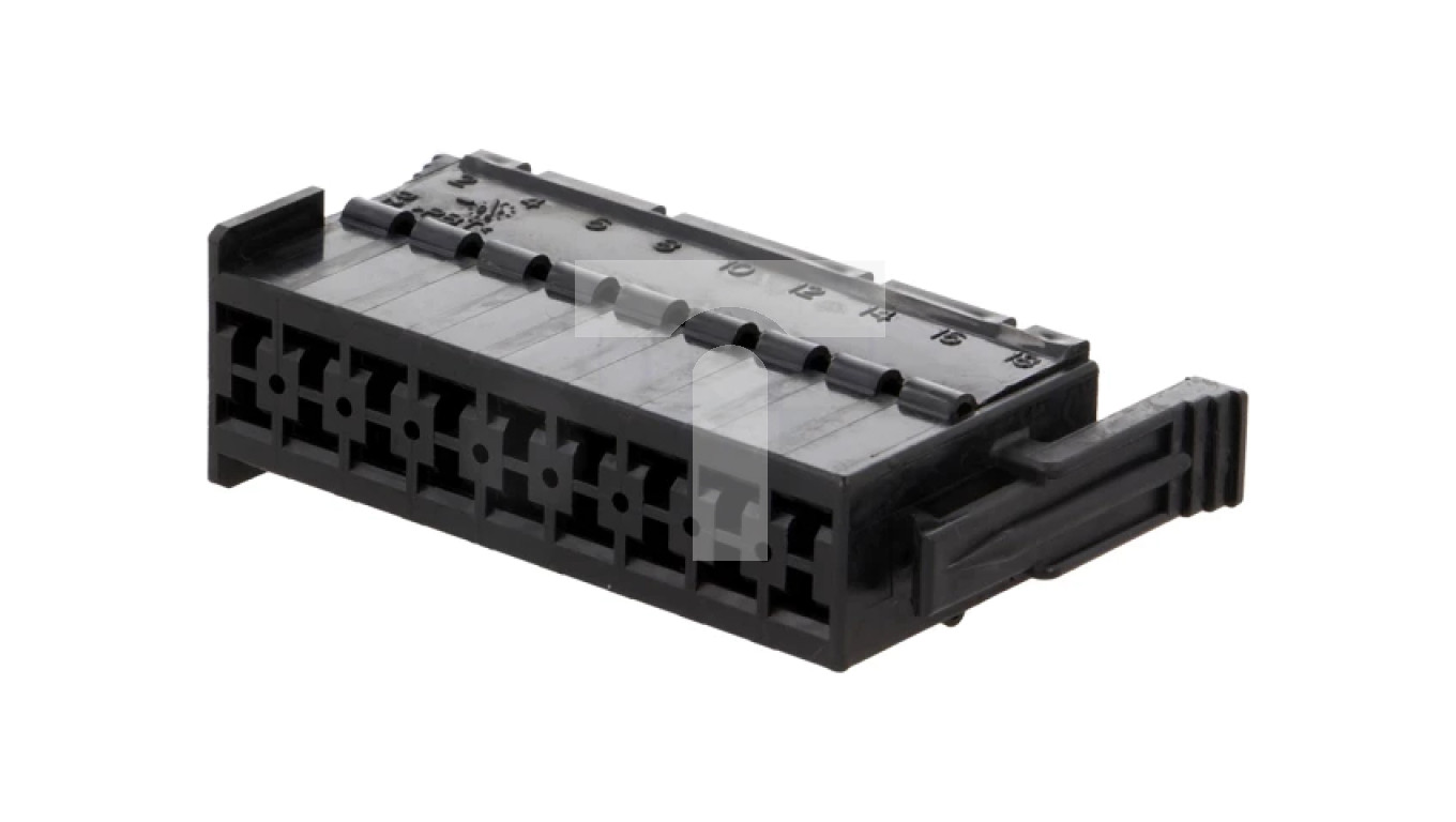 Złącze przewód-przewód JPT wtyk żeńskie bez styków 18-pin 929504-6 – TE ...