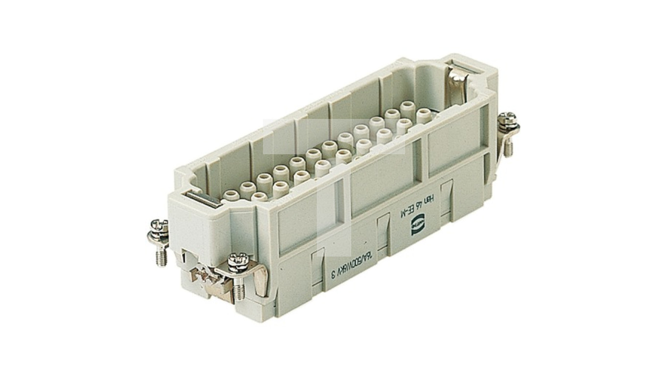 Złącze zaciskane (wkład) 46+PE męskie 500V 16A Han EE 09320463001 ...