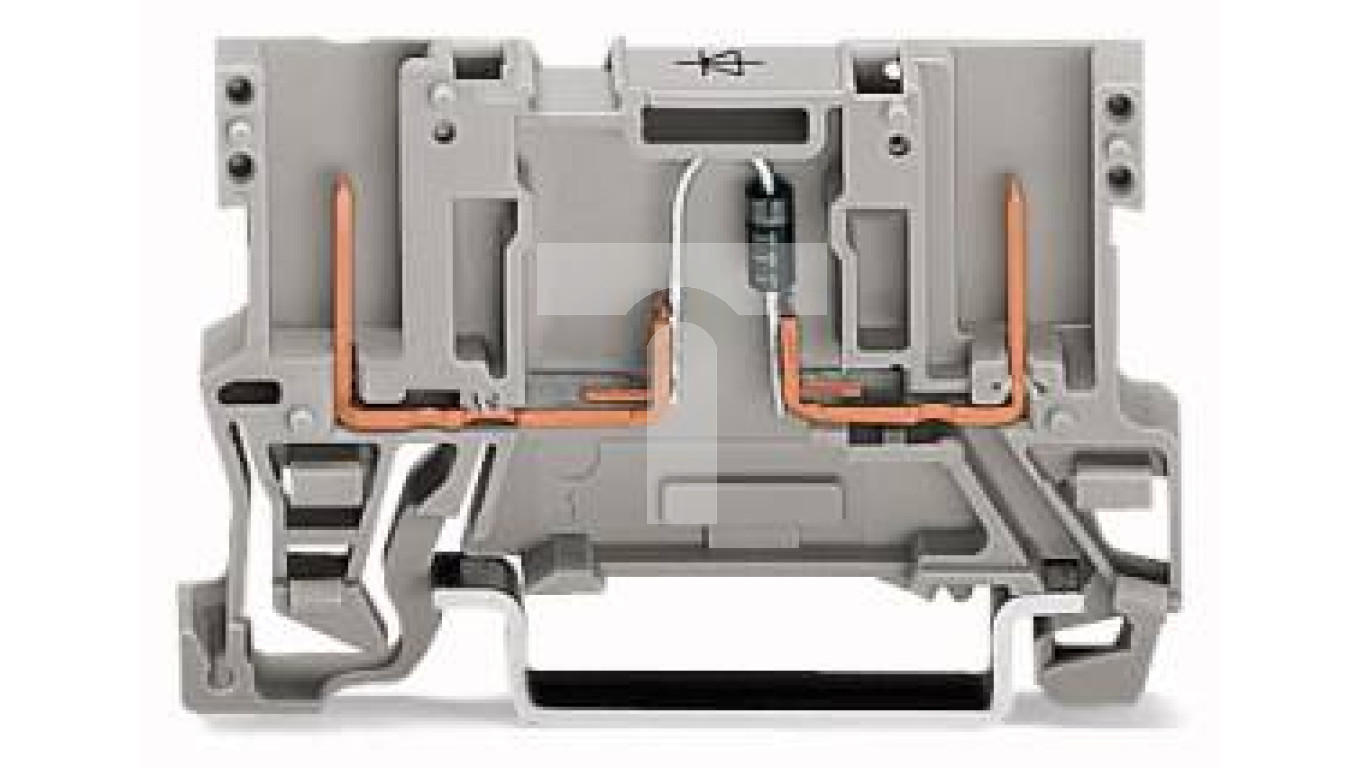 Złączka bazowa X-COM 2-pinowa z diodą 1N 4007 szara 769-228/281-410 ...