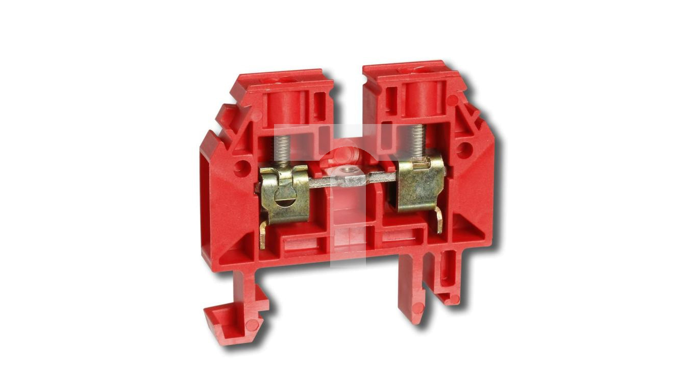 Złączka śrubowa RSA 10 A - Czerwona – ELEKTRO BECOV | TIM SA