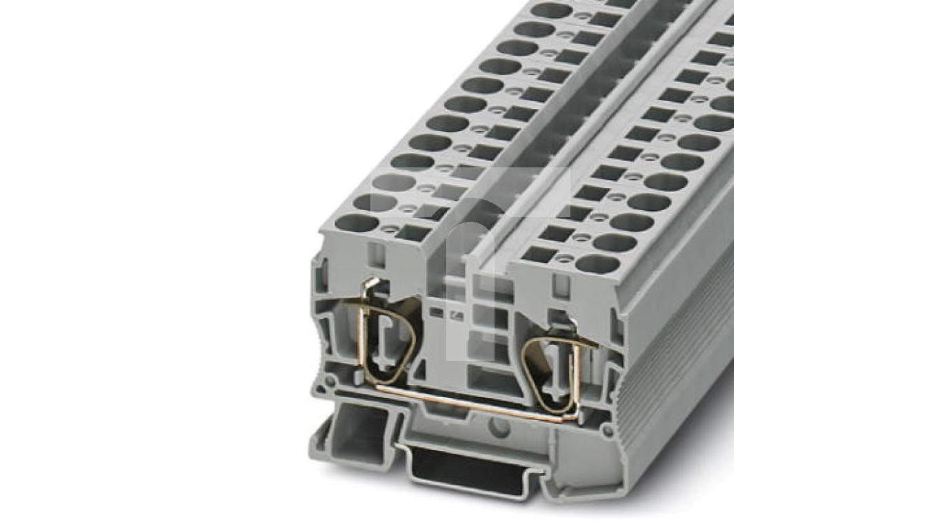 Złączka szynowa 2-przewodowa 0,08-4mm2 szara ST 2,5 3031212 – PHOENIX ...