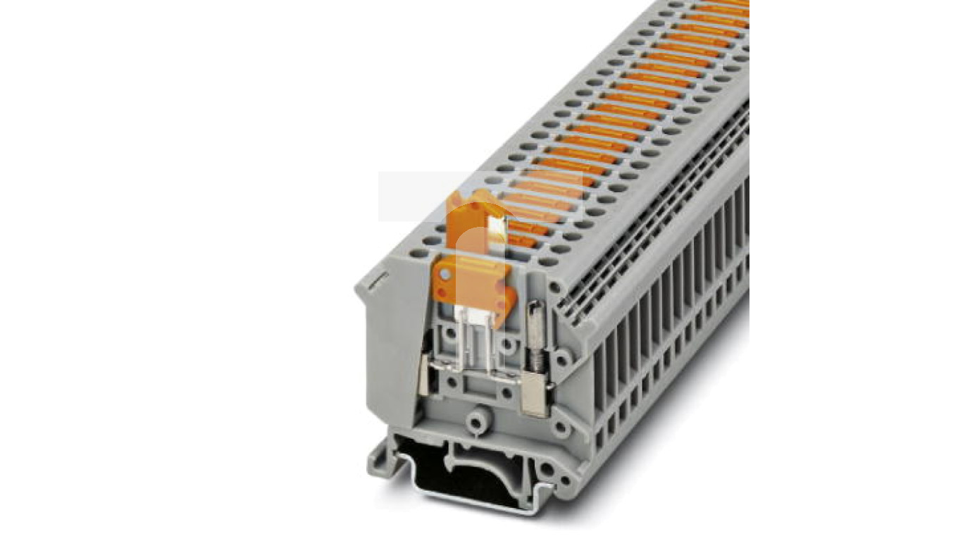 Złączka szynowa 2-przewodowa z odłącznikiem nożowym 0,2-6mm2 szara UK 5 ...