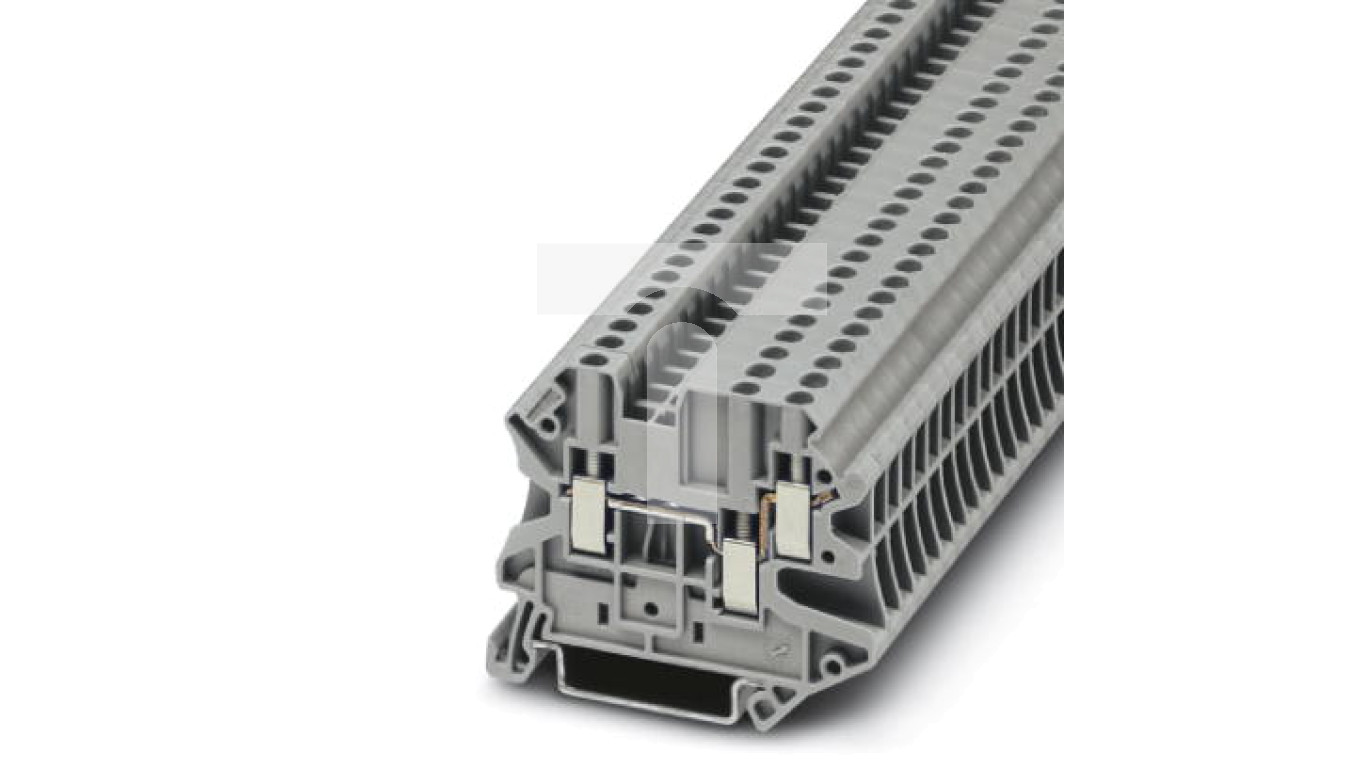 Złączka szynowa 3-przewodowa 0,14-4mm2 szara UT 2,5-TWIN 3044513 /50szt ...