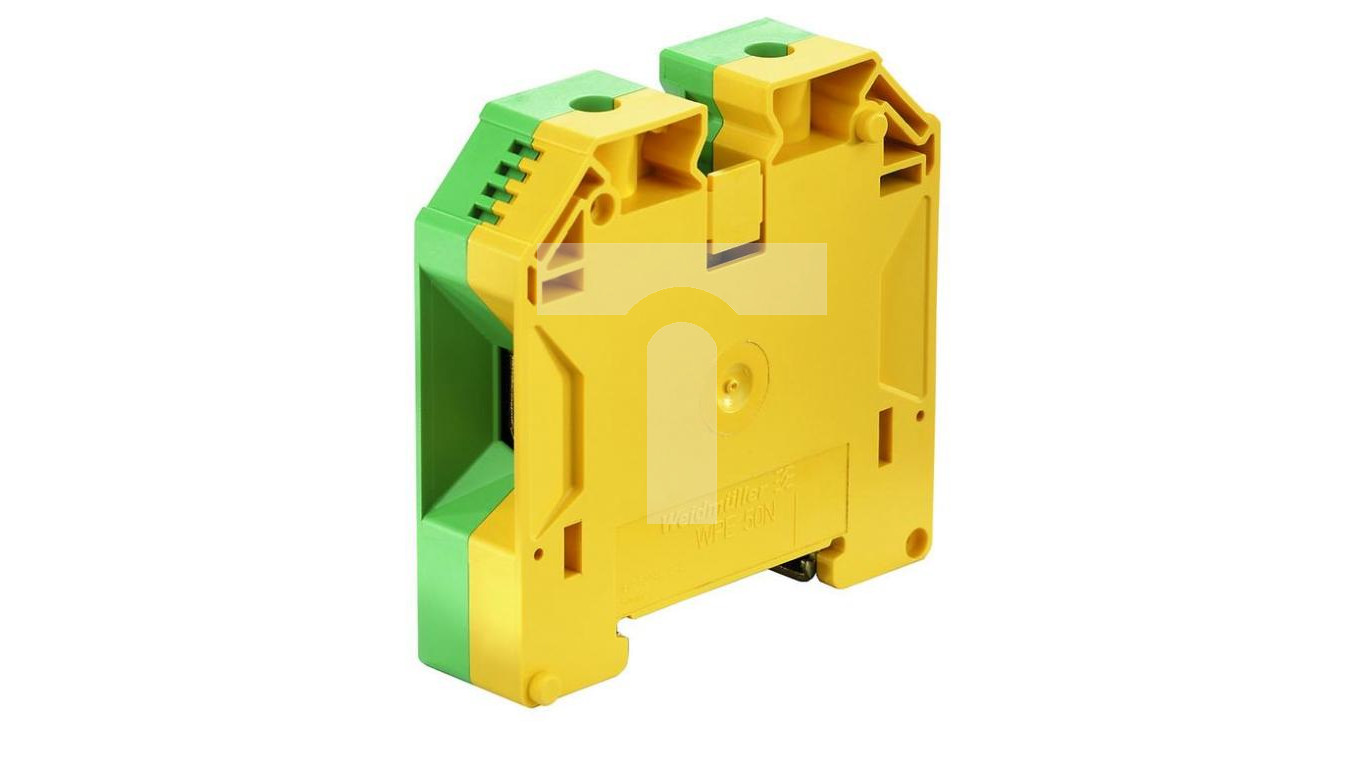 Złączka szynowa ochronna PE 50mm2 żółto-zielona WPE 50N 1846040000 ...
