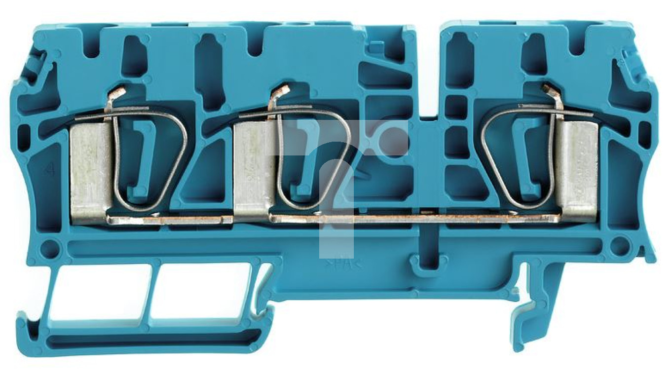 Złączka szynowa przelotowa ZDU 4/3AN BL 7904190000 /50szt ...