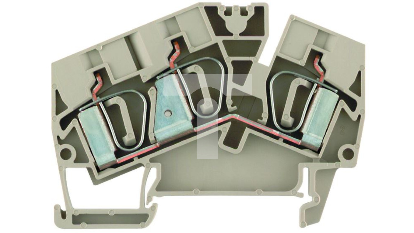 Złączka szynowa przelotowa ZDU 6-2/3AN 1771410000 /50szt./ – Weidmuller ...