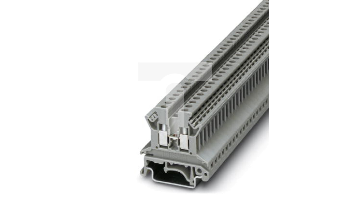 Złączka szynowa przepustowa 2-przewodowa 0,2-4mm2 szara UK 2,5 N ...