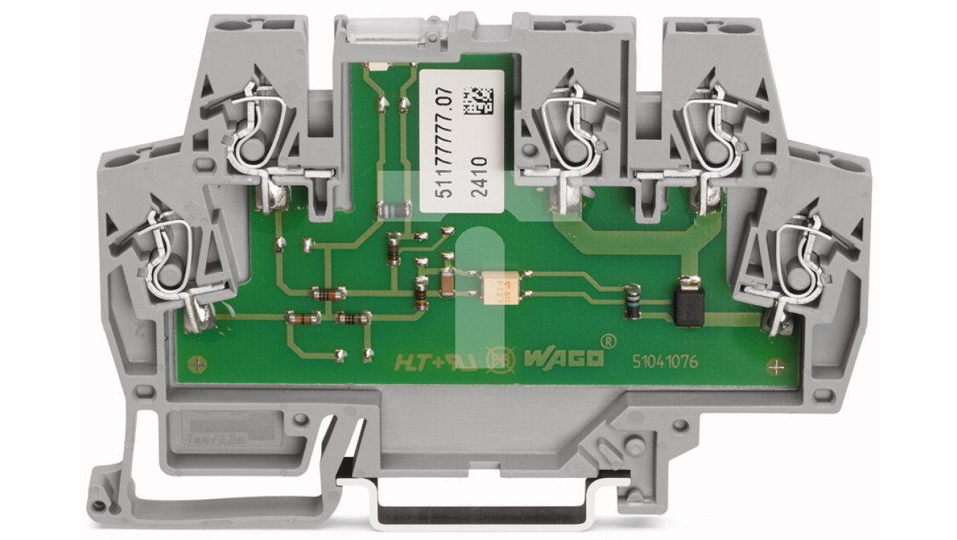 Złączka szynowa z optoseparatorem 24V DC/24V DC/100mA 859-794 /10szt ...