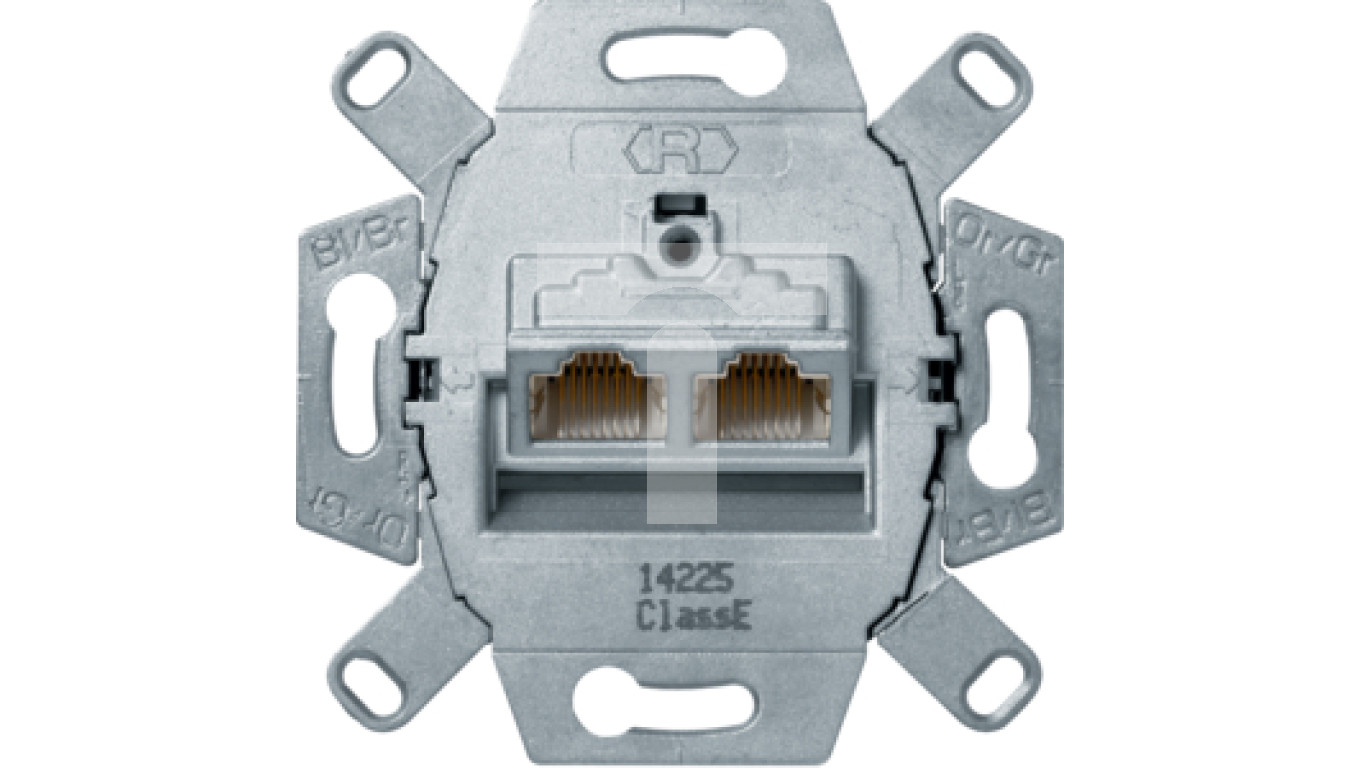 one.platform Mechanizm gniazda komputerowego UAE podwójnego (RJ45 ...