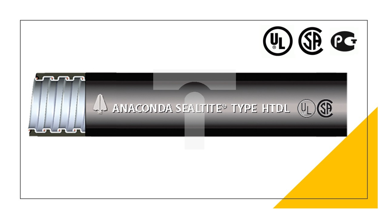 Peszel elastyczny Anaconda Sealtite Cert. UL/CSA typ HTDL 1.1/4 330.035 ...