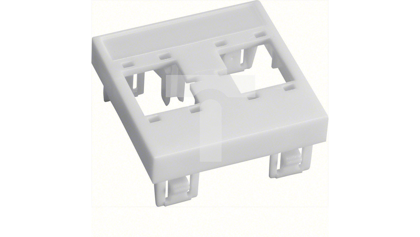 tehalit.VE-EE Płytka czołowa-montażowa 45X45mm 2XRJ45 RiM biały PA ...