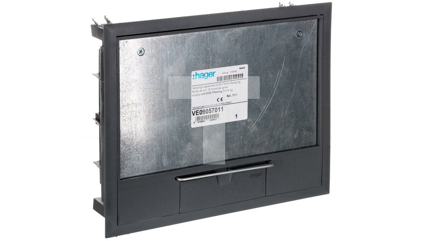 tehalit.VE-EE Pokrywa uchylna VE09 200x253 wykładzina 5mm stal szary PA ...