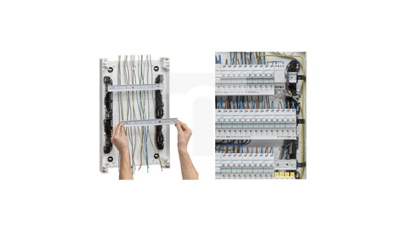 Rozdzielnica modułowa 4x18 natynkowa IP40 drzwi białe VEGA VB418PB ...