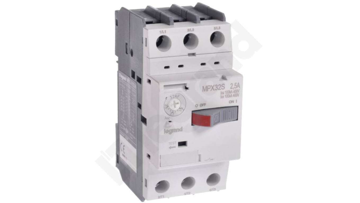 Wyłącznik silnikowy 3P 3kW 5-8A MPX3 32S 417309 – LEGRAND | TIM SA