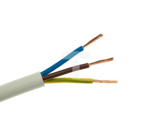 Przewód mieszkaniowy H03VV-F (OMY) 3x1,5 żo biały /100m/ – NKT Spółka Akcyjna | TIM SA