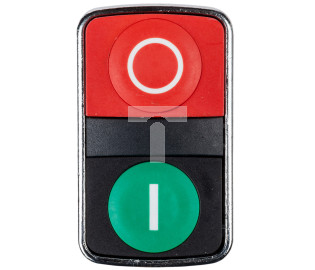 Przycisk sterowniczy 22mm podwójny czerwony/zielony z samopowrotem 1Z 1R XB4BL73415 – Schneider ...