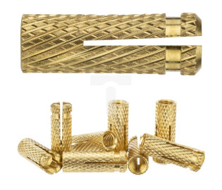 Tuleja mosiężna rozporowa Kotwa wbijana do betonu M12 16x41 20szt – KLIMAS | TIM SA