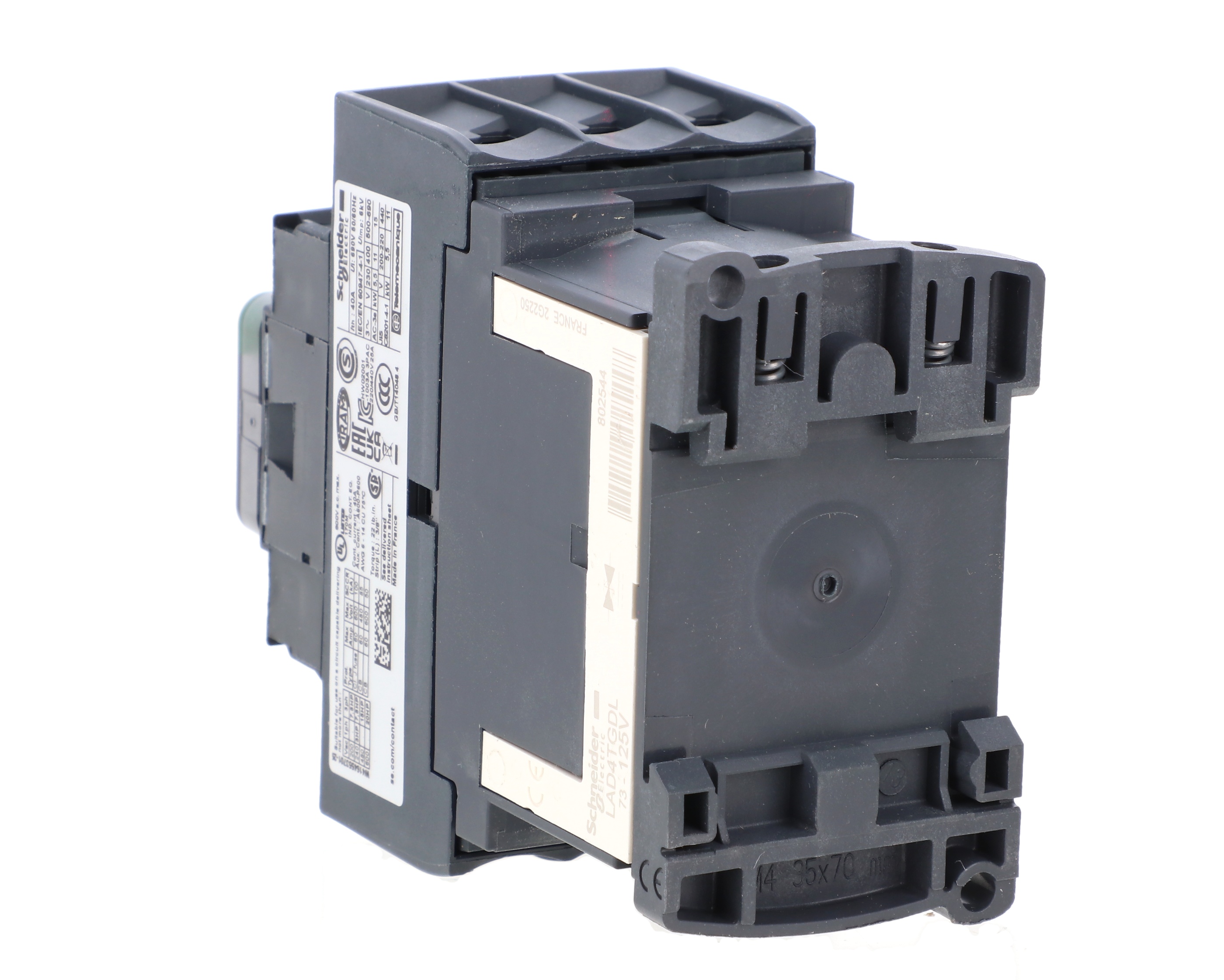 TeSys Deca Stycznik mocy 25A 3P 110V DC 1Z 1R LC1D25FD – Schneider | TIM SA