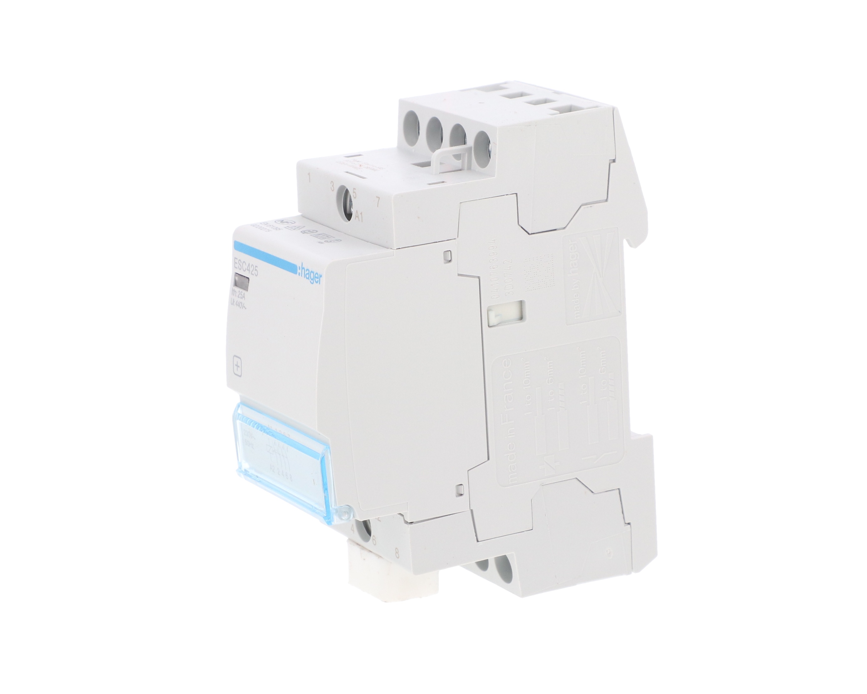 Stycznik modułowy 25A 4Z 0R 230V AC ESC425 – HAGER POLO | TIM SA