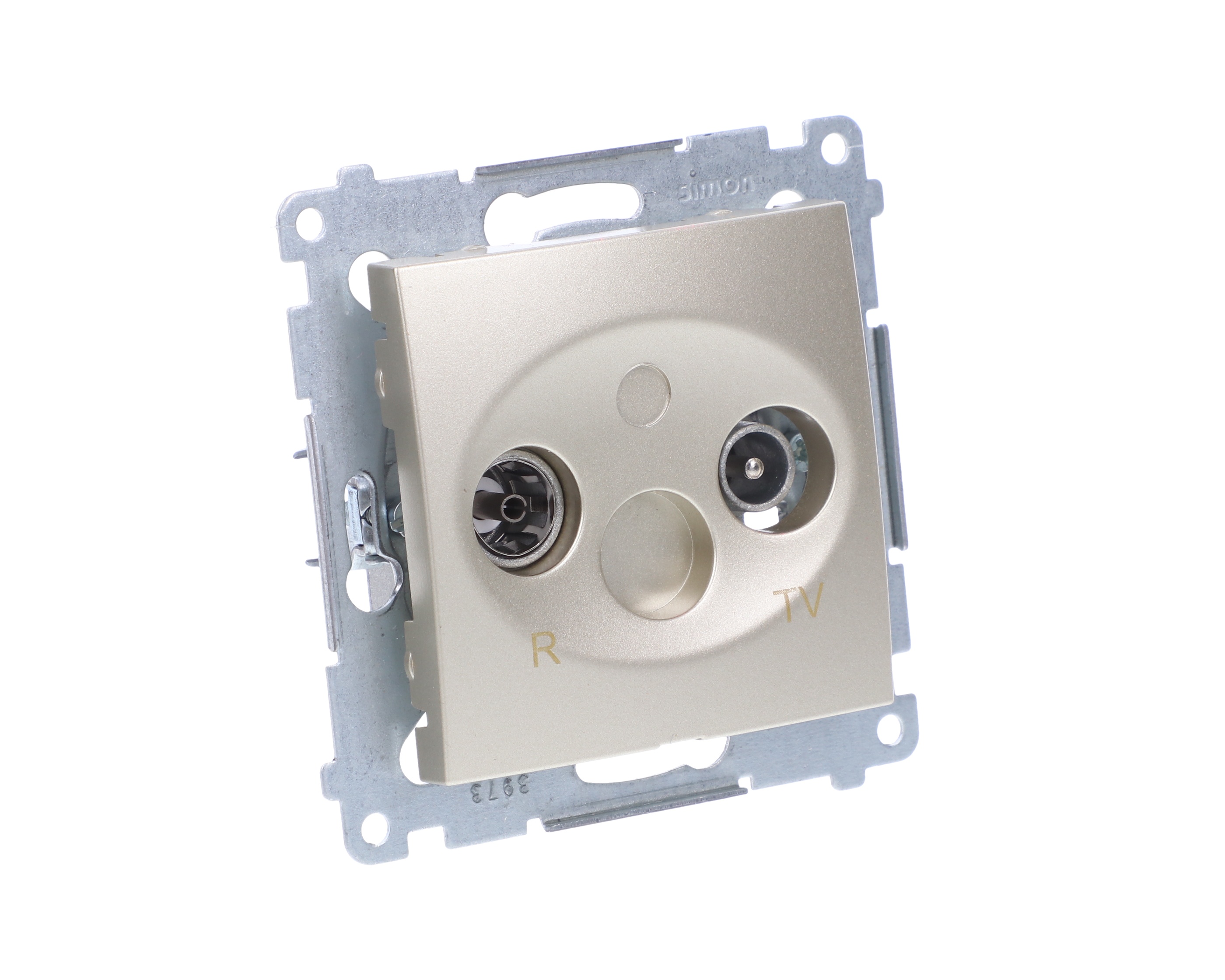 Simon 54 Gniazdo antenowe RTV końcowe złoty mat DAP10.01/44 – Kontakt ...