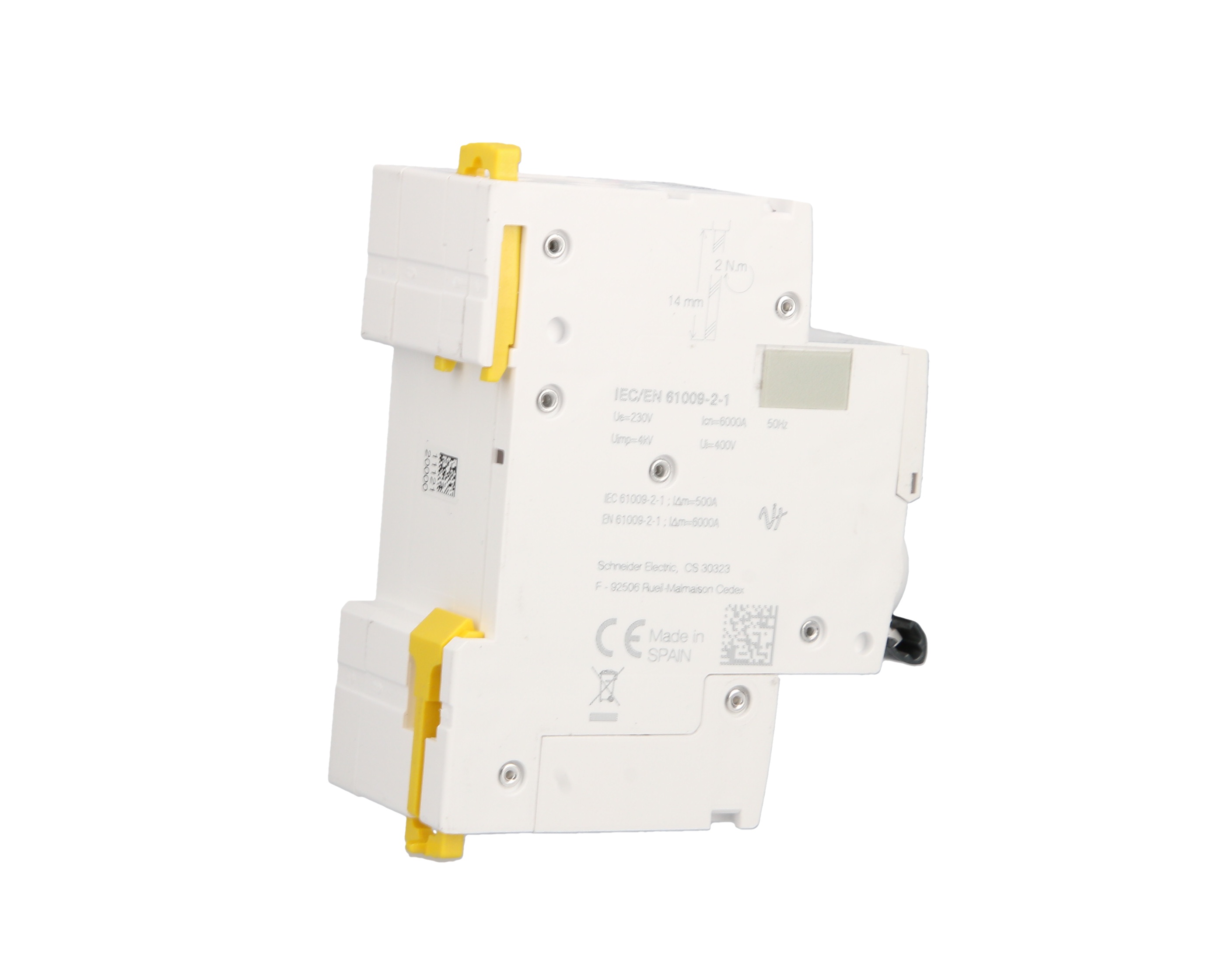 Wyłącznik różnicowo-nadprądowy 2P 20A B 0,03A typ AC iDPN N VIGI A9D55620 – Schneider | TIM SA