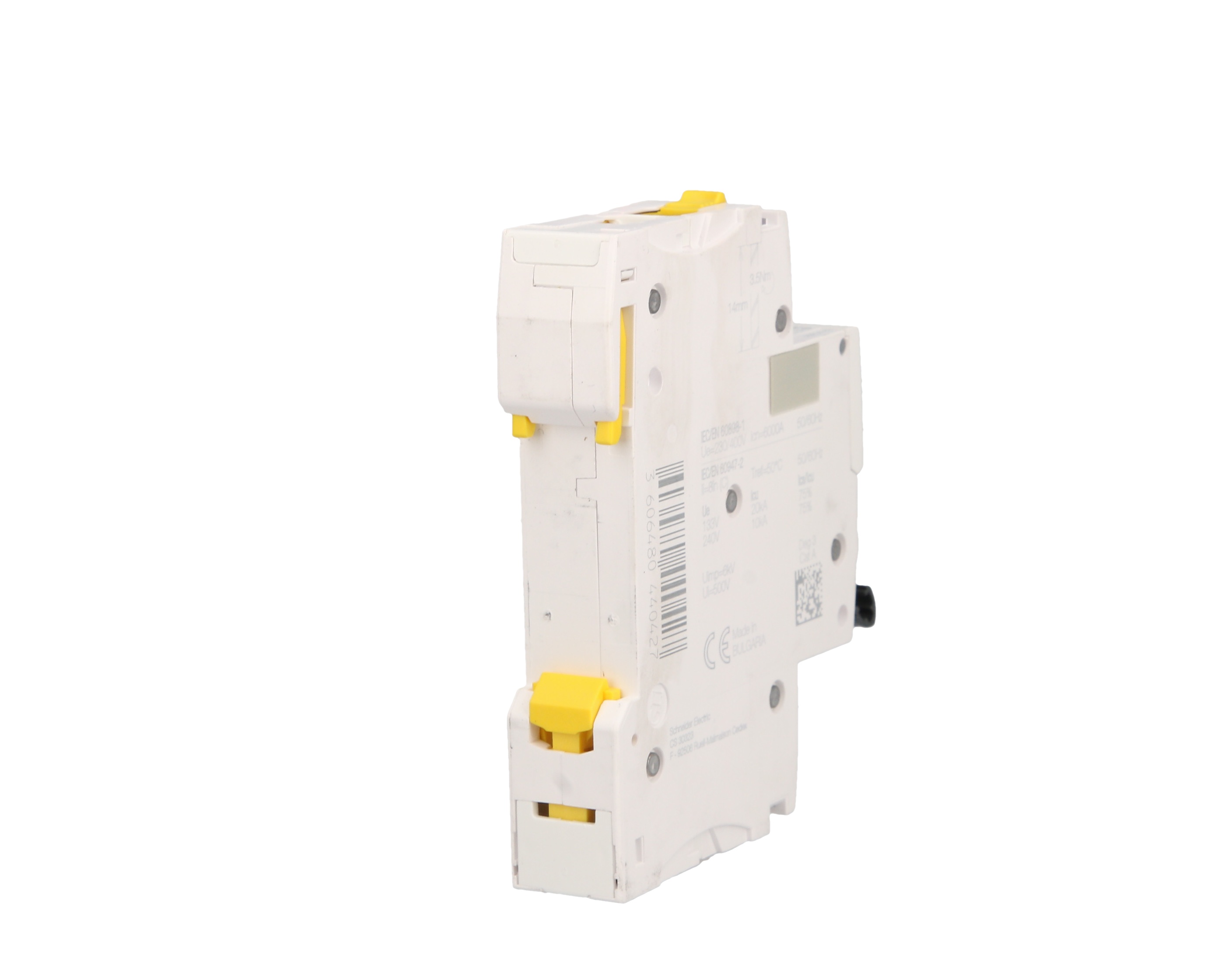 Wyłącznik nadprądowy 1P C 63A 6kA AC iC60N-C63 A9F04163 – Schneider | TIM SA