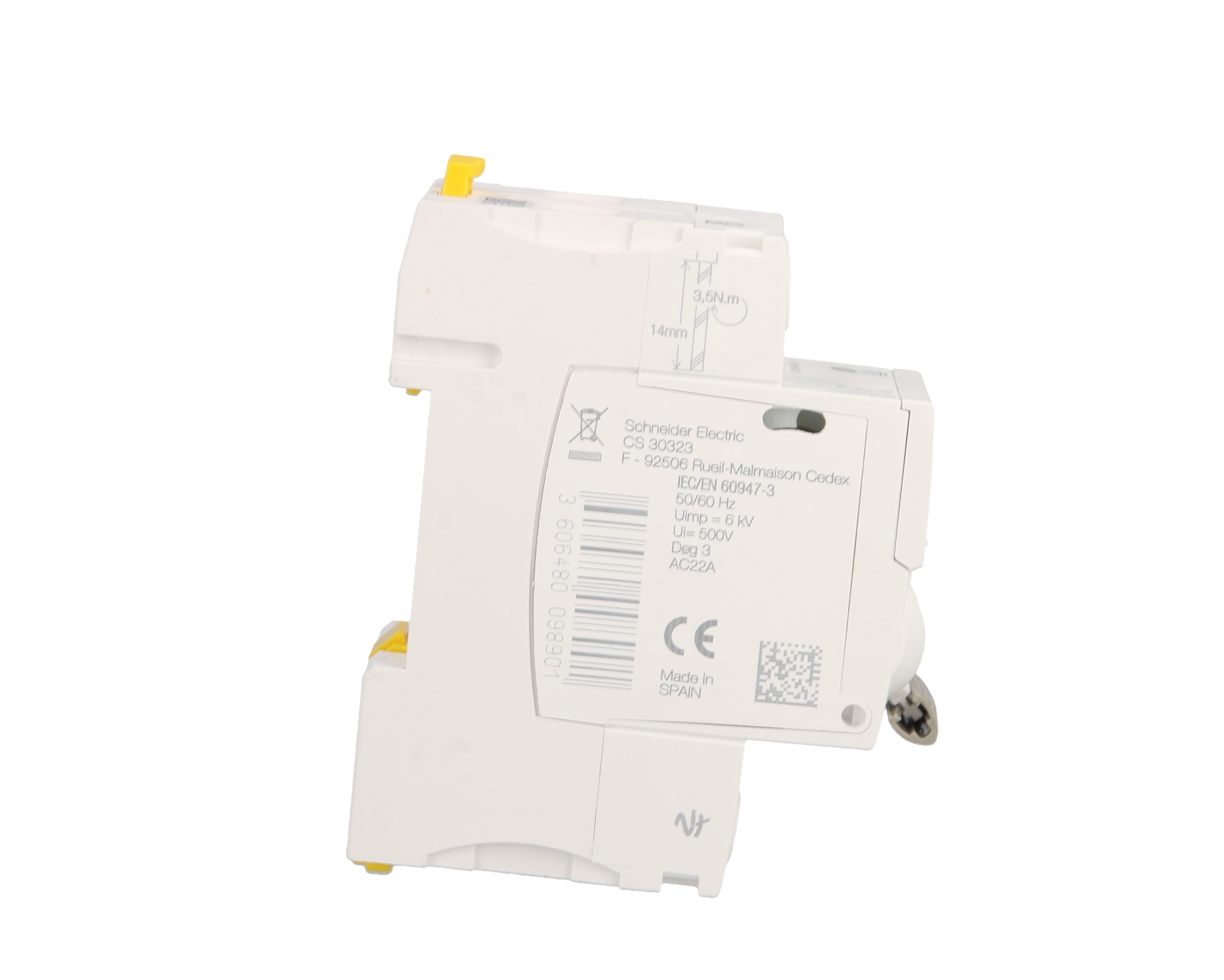 Rozłącznik modułowy 40A 2P iSW-NA (możliwy wyzwalacz) A9S70640 ...