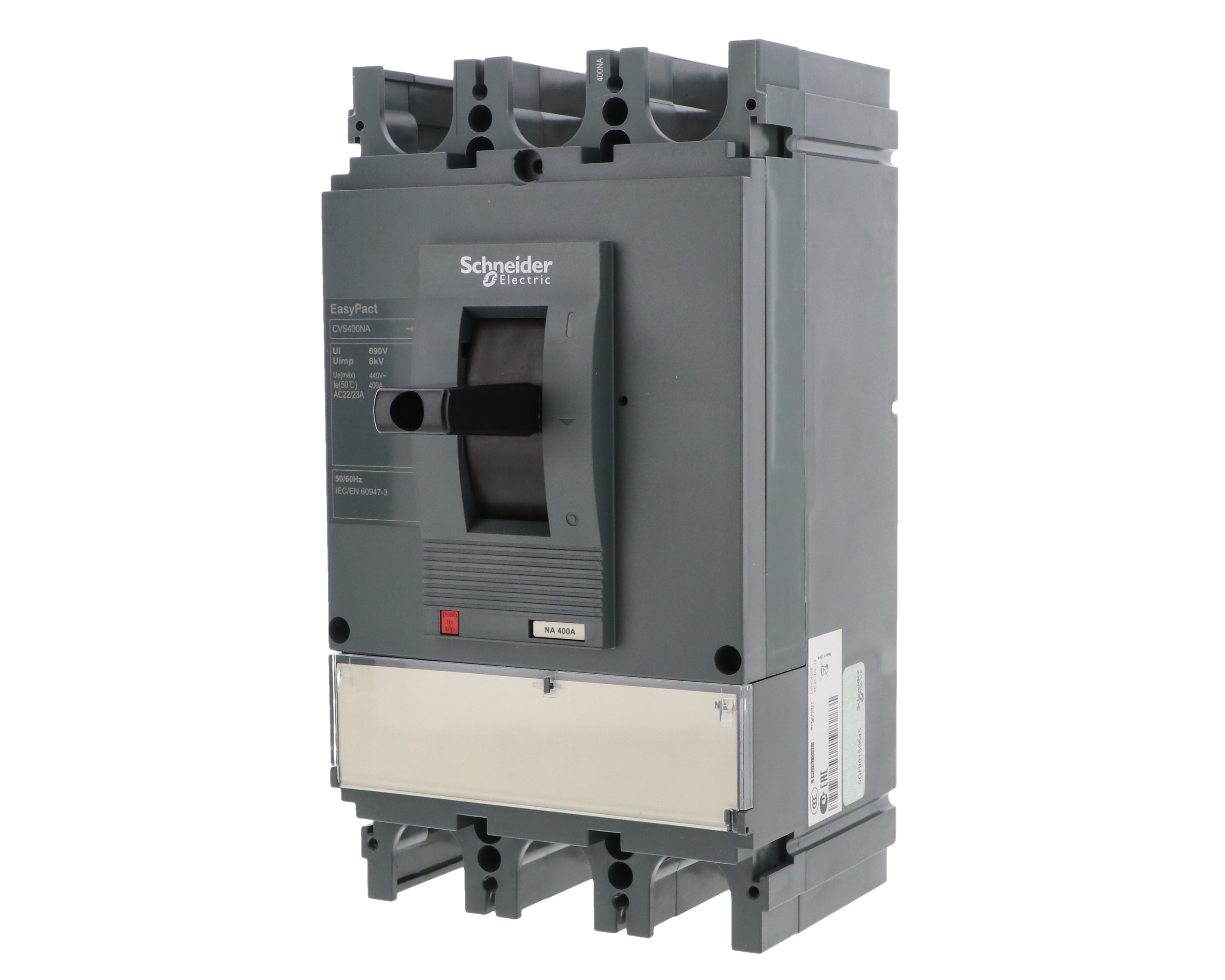 Rozłącznik mocy 50kA 400A , 3P Compact CVS LV540400 – Schneider | TIM SA