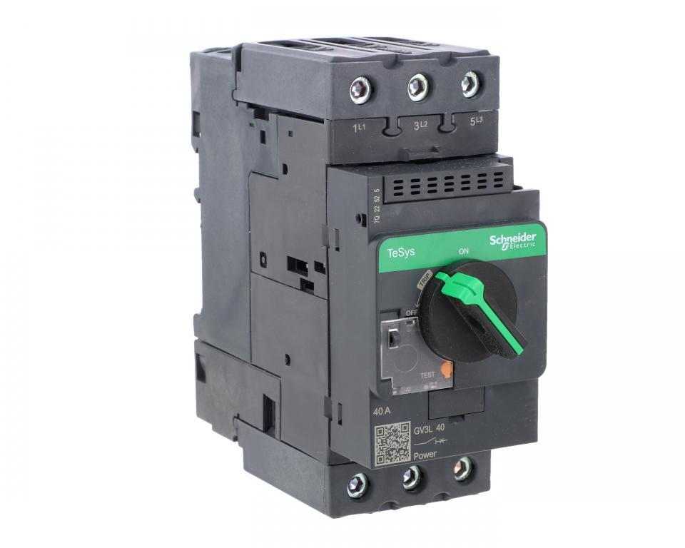 TeSys Deca Wyłącznik silnikowy 3P 18,5kW 20-40A EVK GV3L40 – Schneider ...