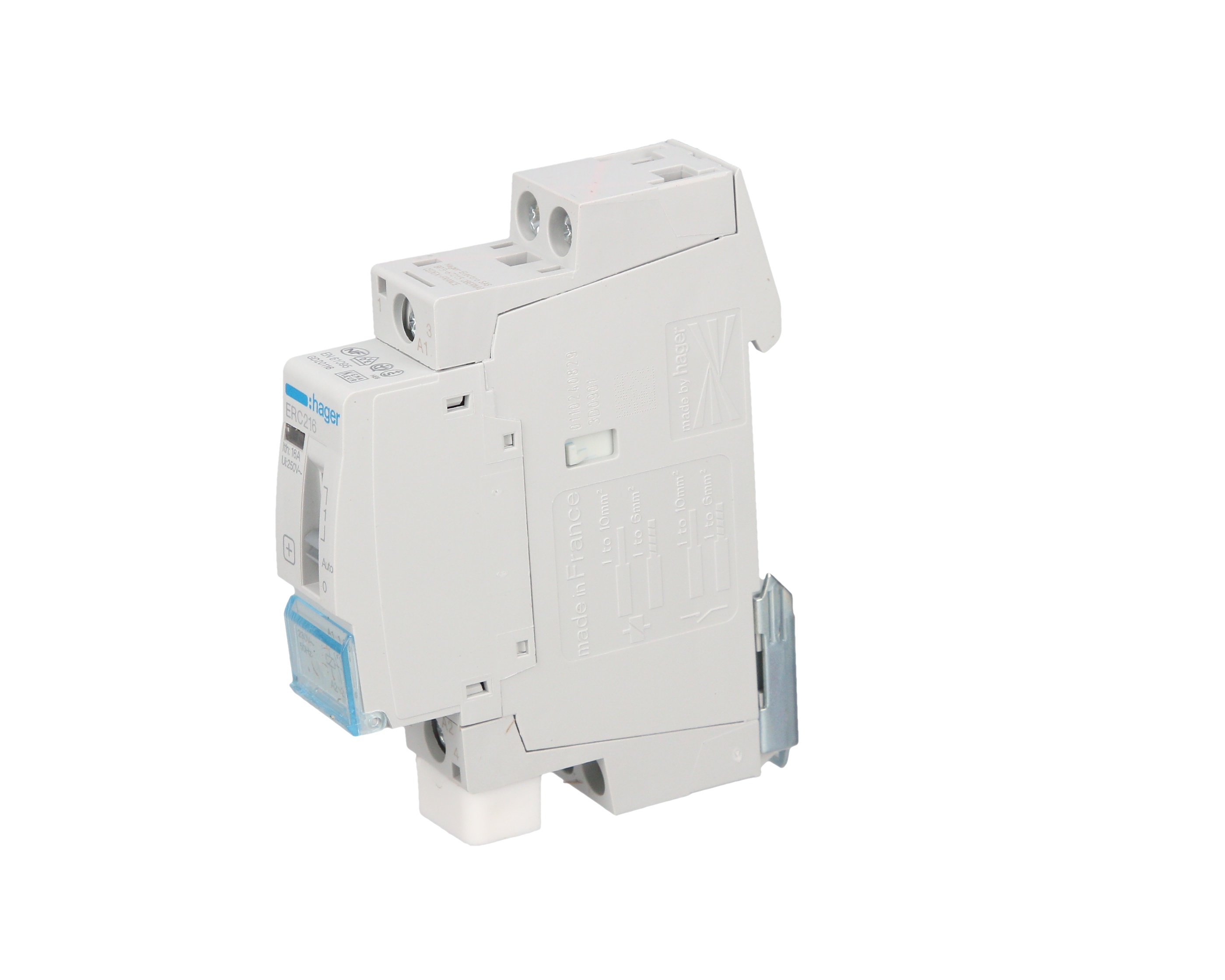 Przekaźnik instalacyjny 16A 2Z 0R 230V AC ERC216 – HAGER POLO | TIM SA