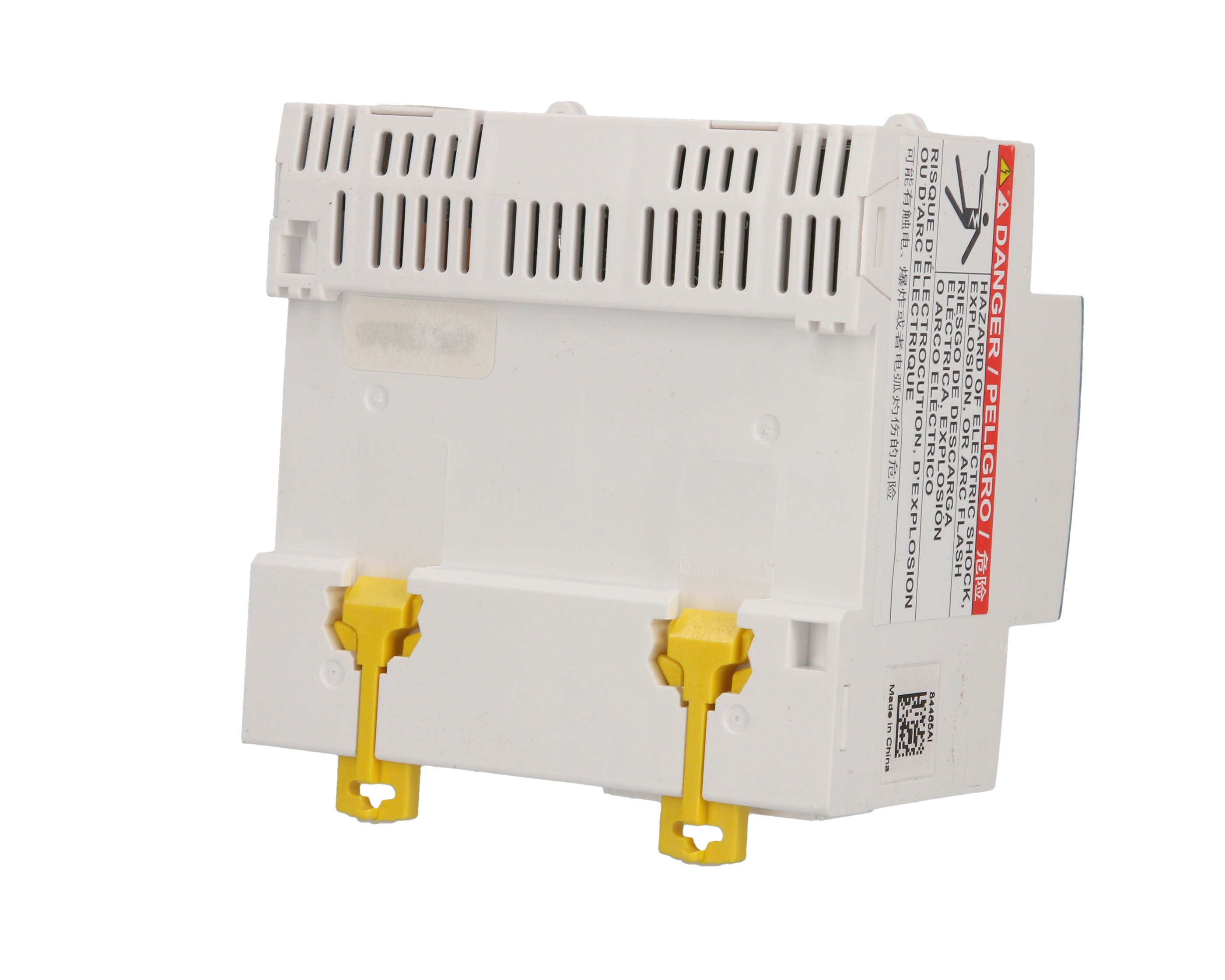 Miernik parametrów sieci z Modbus RS485 2we/2wy cyfrowe na szynę DIN ...