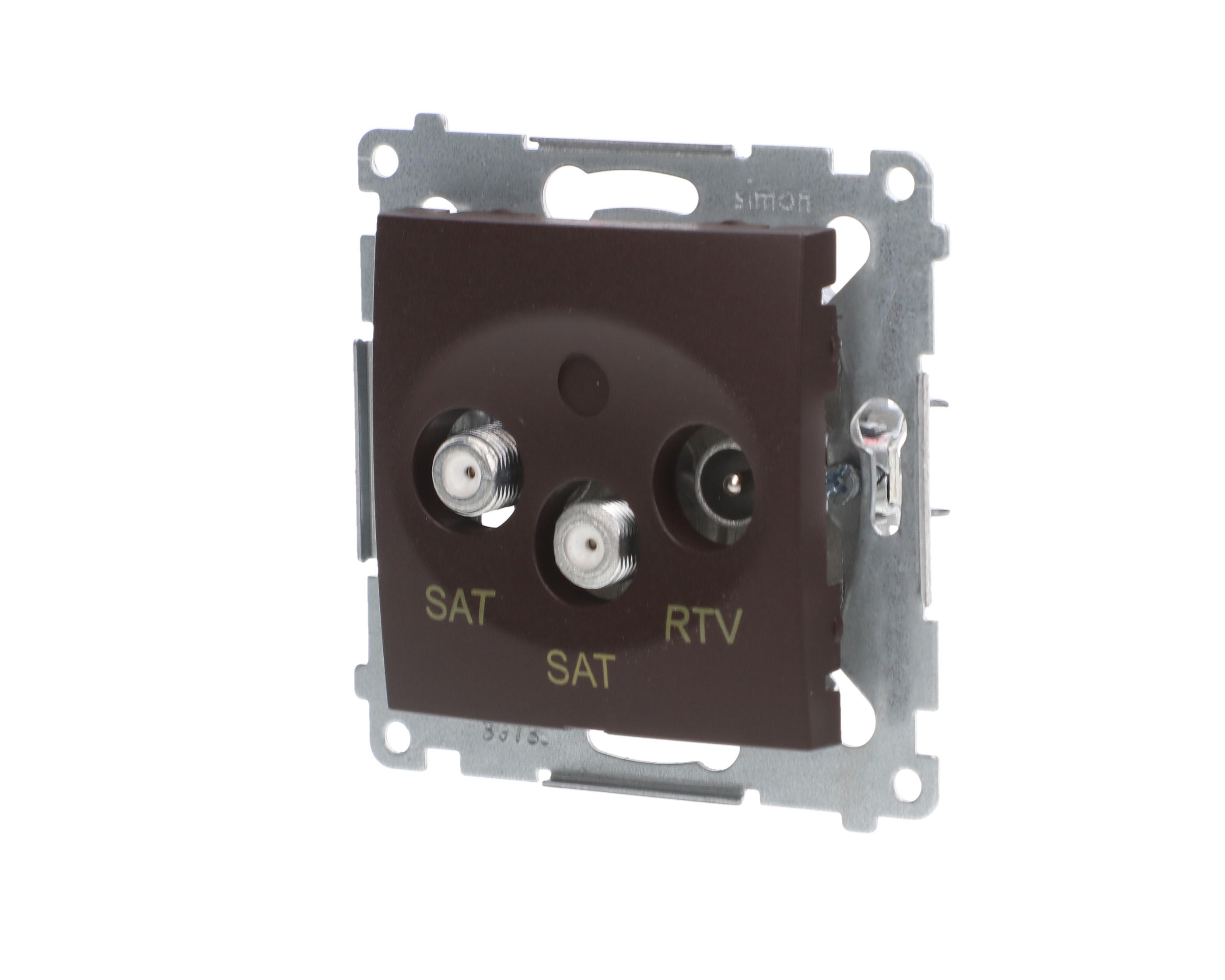 Simon 54 Gniazdo antenowe SAT/SAT-RTV brąz mat DASK2.01/46 – Kontakt ...