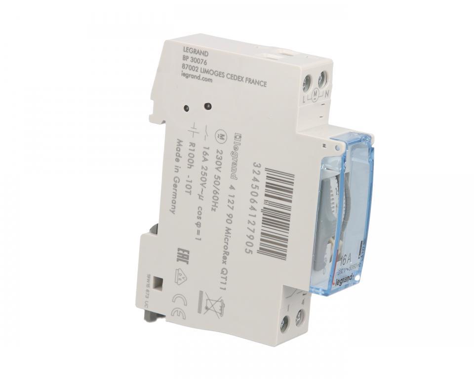 Programator analogowy dobowy jednokanałowy MicroRex QT11 412790 ...