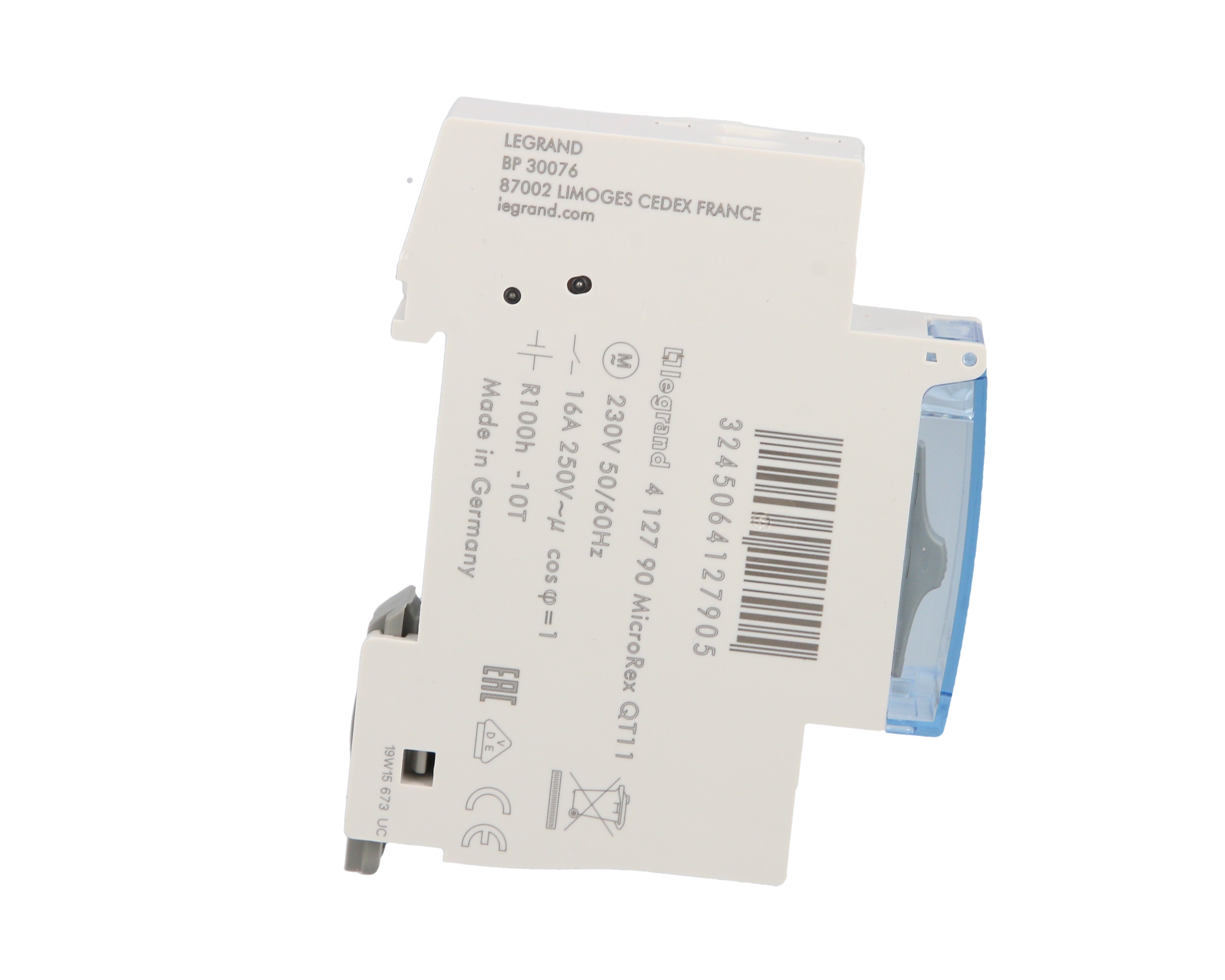 Programator analogowy dobowy jednokanałowy MicroRex QT11 412790 ...