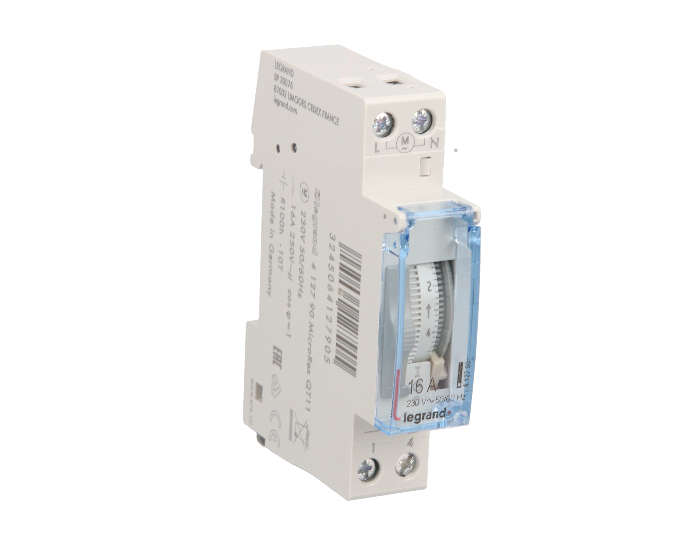 Programator analogowy dobowy jednokanałowy MicroRex QT11 412790 ...