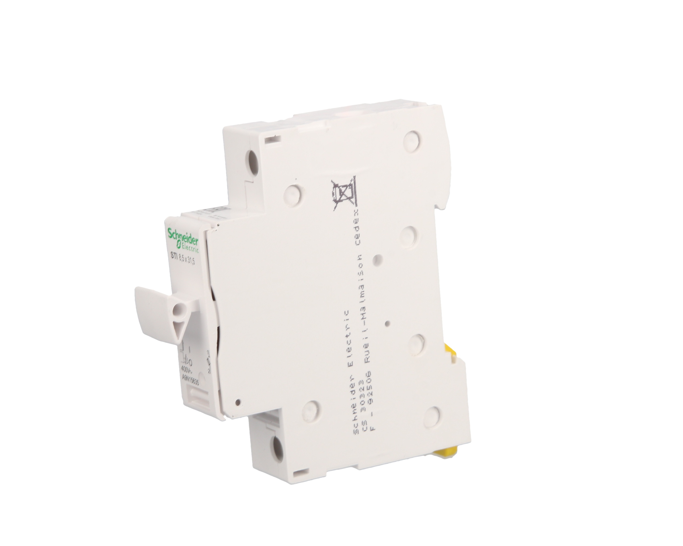 Rozłącznik bezpiecznikowy cylindryczny 1P 8,5x31,5mm STI A9N15635 – Schneider | TIM SA