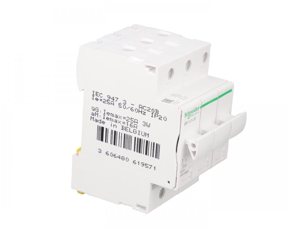 Rozłącznik bezpiecznikowy cylindryczny 3P 10x38mm STI A9N15656 – Schneider | TIM SA