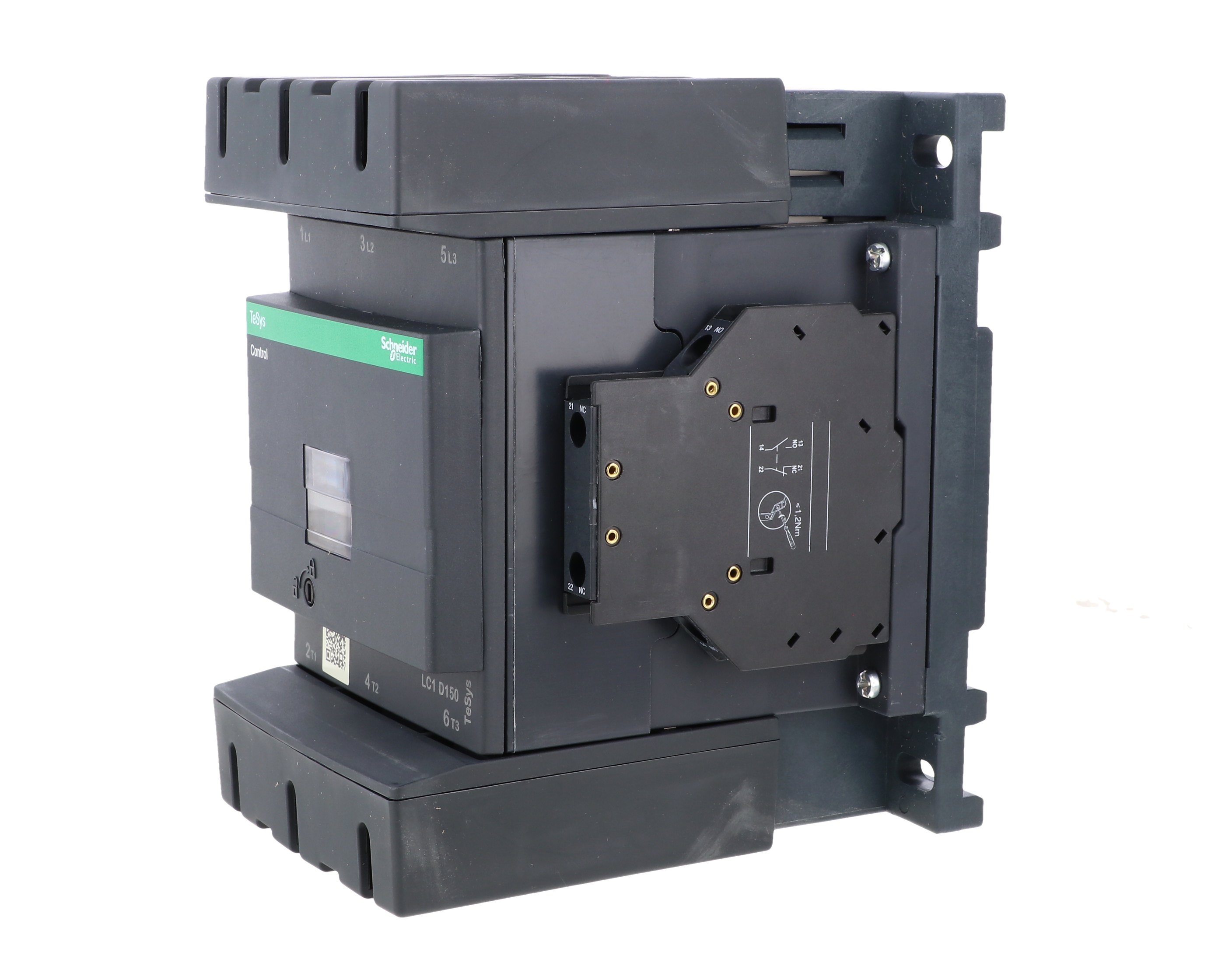 TeSys Deca Stycznik mocy 150A 3P 24V DC 1Z 1R LC1D150BD – Schneider ...