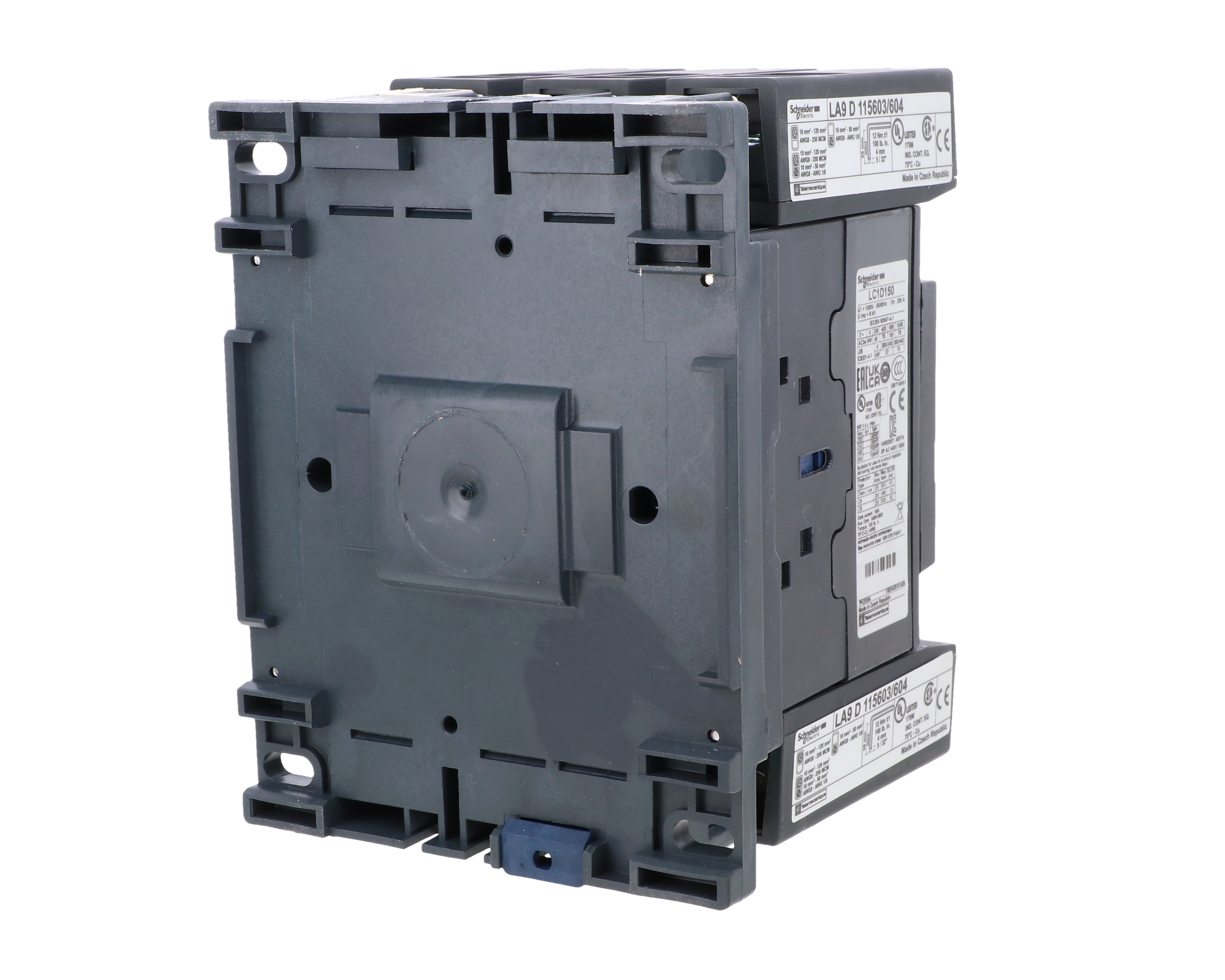 TeSys Deca Stycznik mocy 150A 3P 24V DC 1Z 1R LC1D150BD – Schneider ...